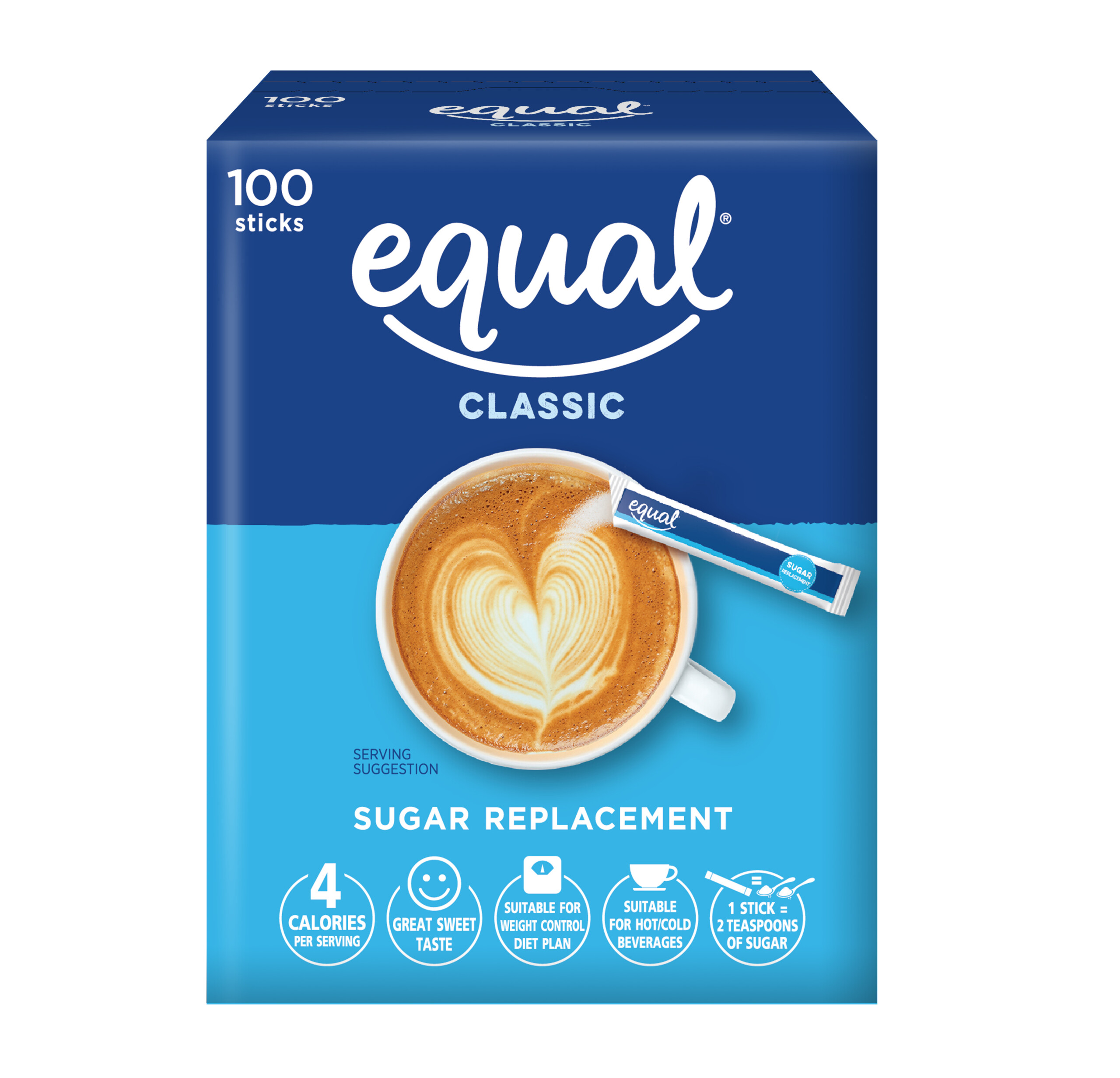 Equal Classic Sweetener Sticks Equal Singapore